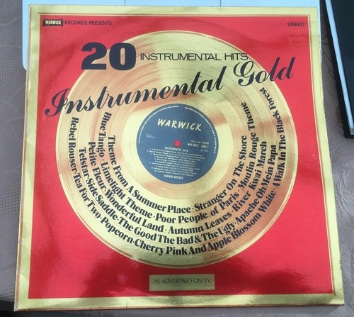 Various "Instrumental Gold: 20 Instrumental Hits" 1976 UK Stereo Vinyl ...