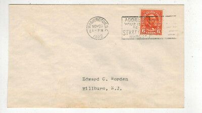 1922 OLD FIRST DAY COVER 558 PRESIDENT JAMES GARFIELD BY EDWARD WORDEN ...