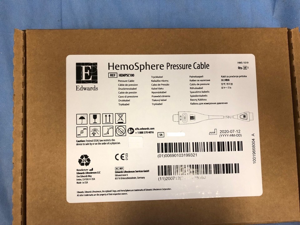 Edwards HemoSphere Advanced Monitor HEM1 | NEW (old stock) IN BOX - No ...