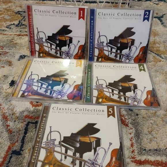 Classical collection box of five CDs set complete 5 hours Music | eBay