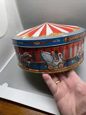 Sunshine Biscuits Carousel Gift Tin. Cookies and Crackers | eBay