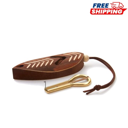 Handcrafted Jew's Harp in Cedar Case by Pavel Potkin - Portable Musical ...