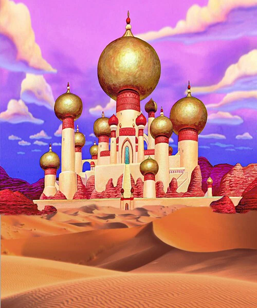 Aladdin Desert Background