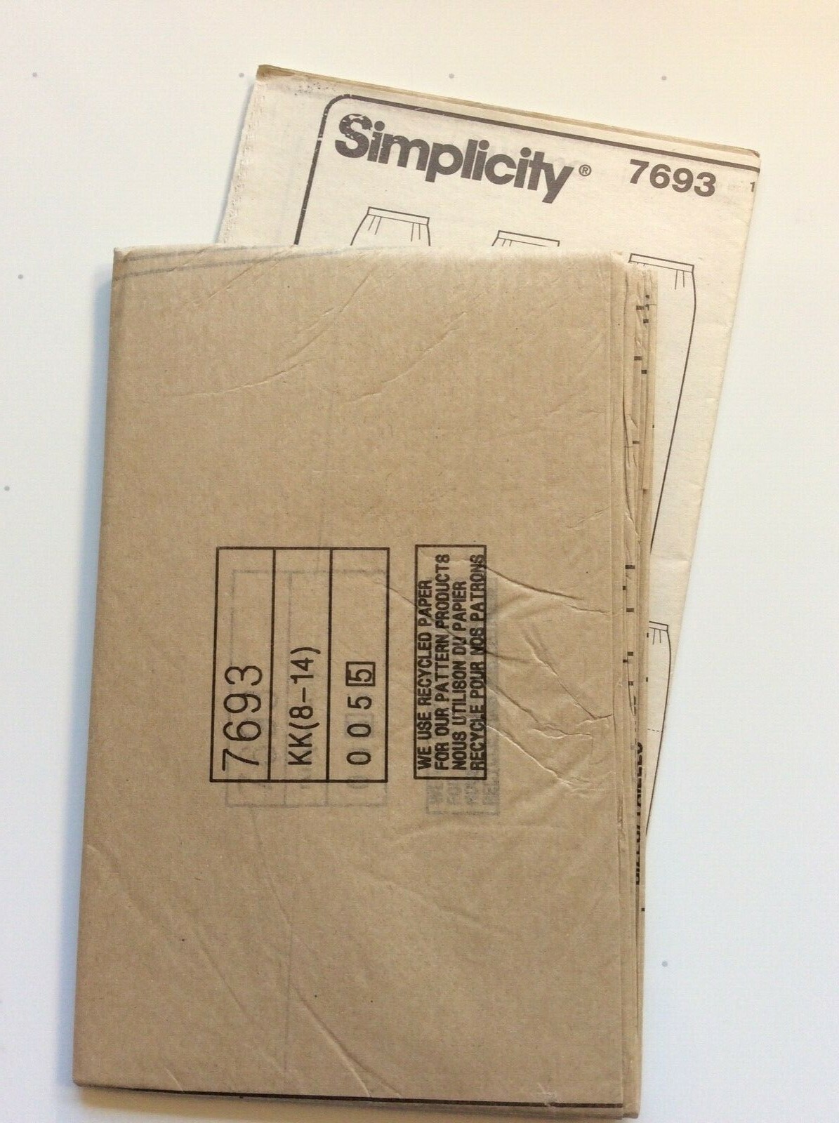 7693 SIMPLICITY MISSES' 2 HOUR SKIRT & PANTS OR SHORTS SZ 8-14 for sale ...