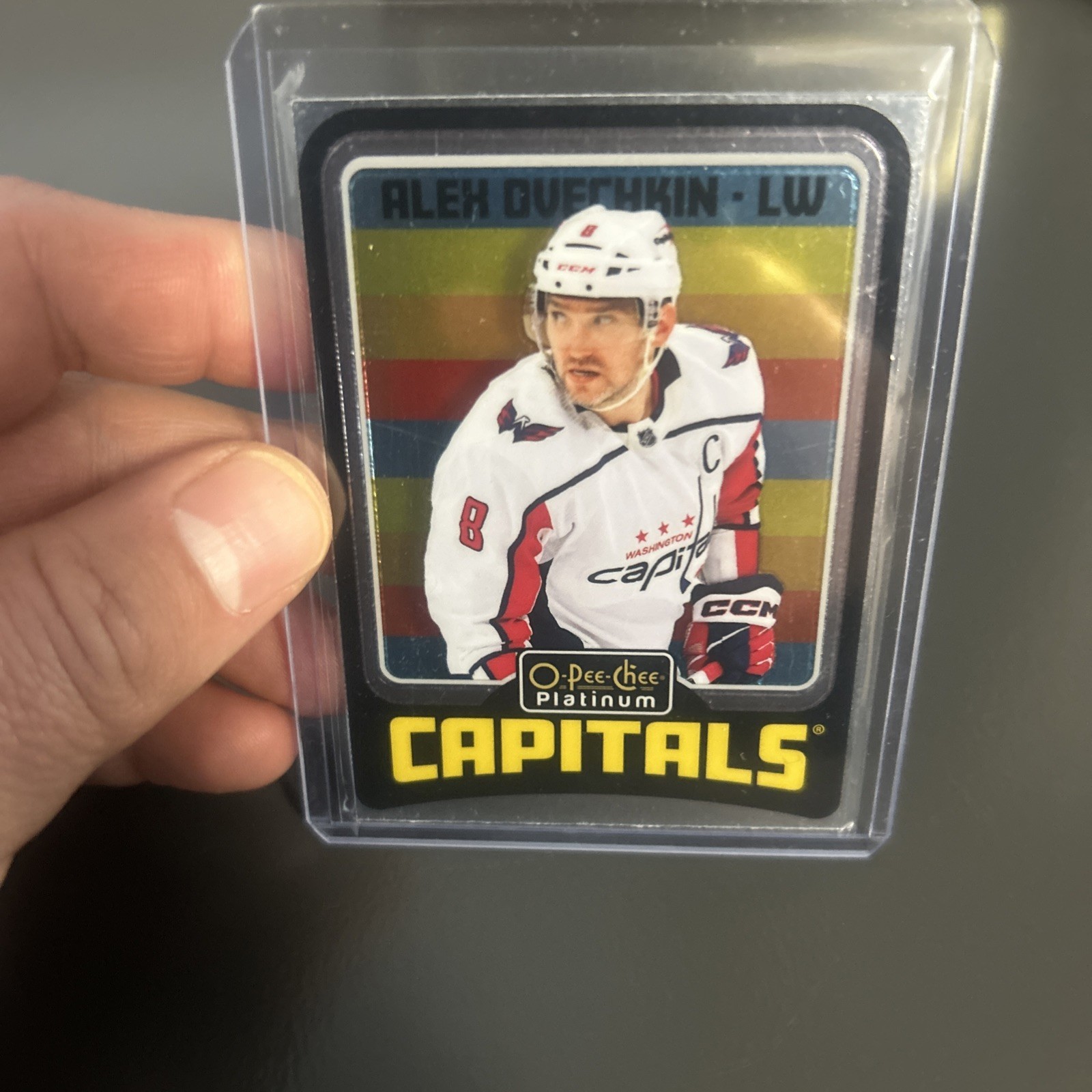 Alexander Ovechkin 2024 O-Pee-Chee Platinum #R-64 2023-24 Update Retro ...