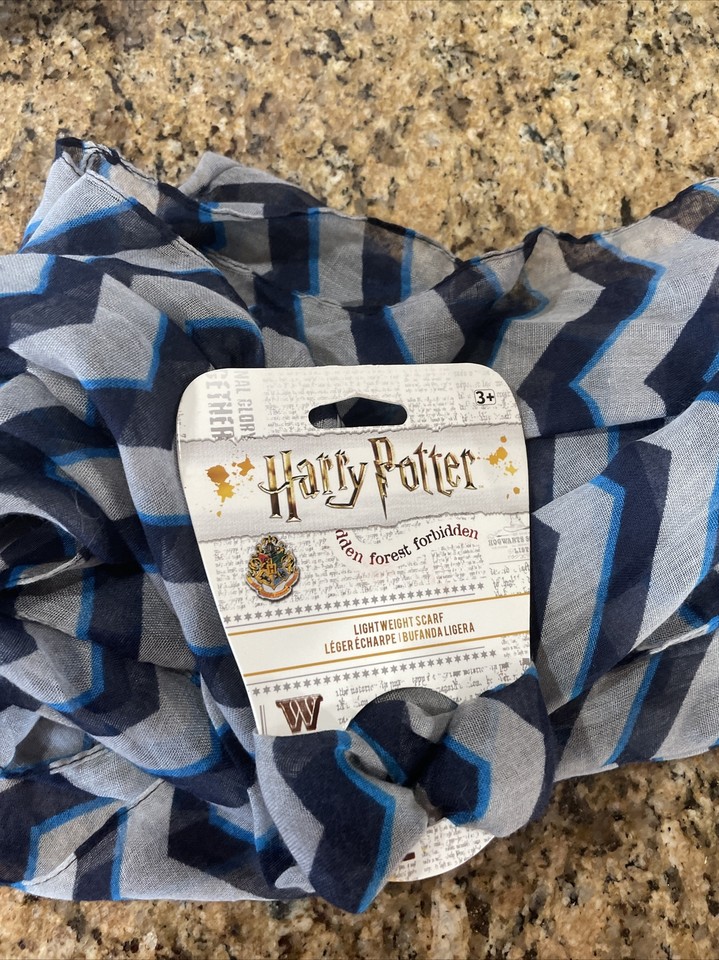 Official Harry Potter Ravenclaw Lightweight Infinity Scarf Shawl NEW ...