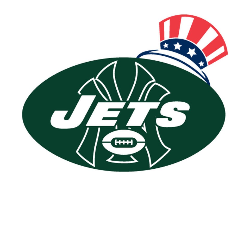 NY Jets Alt logo Decal NEW "8 x 6" Large Indoor / Outdoor | eBay