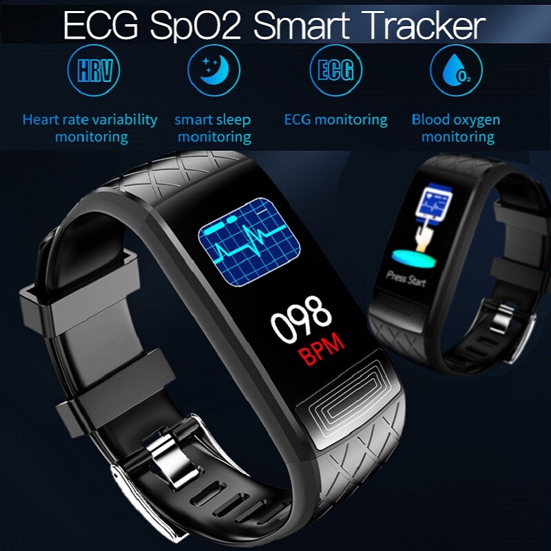 2023 ECG HRV Smart Watch Blood Pressure Sleep Monitor Fitness tracker ...