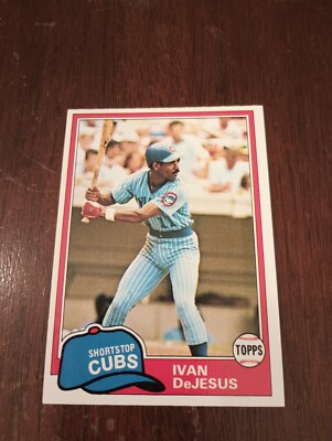 1981 Topps #54 Ivan DeJesus (NM-MT) | eBay