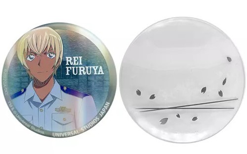 BADGE PINS FURUYA REI DETECTIVE CONAN CASE CLOSED COLLECTIBLE CAN ...
