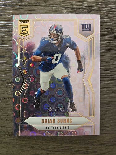 2025 Panini Donruss Elite - Brian Burns #41 Lavender Pyramids 254/649 ...