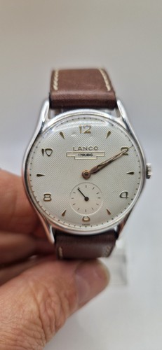 Vintage Lanco Swiss Made Automatic 17 Rubis Watch - Working | eBay UK