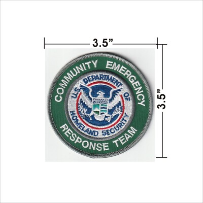 CERT Team Sew On Patch 3.5" | eBay