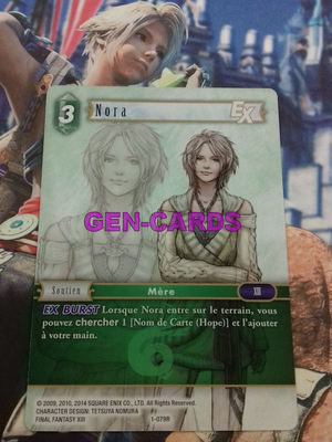 Carte FINAL FANTASY NORA 1-079R x 2 | eBay