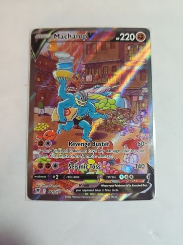 Pokemon Astral Radiance Machamp Ultra Rare 172/189 | eBay