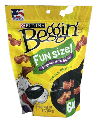 Purina Beggin Fun Size Original with Bacon Flavored Dog Treats 6 oz | eBay