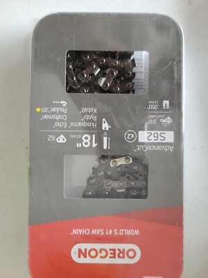 Oregon 2-Pack S62 AdvanceCut Chainsaw Chain for 18-Inch Bar -62 Drive ...
