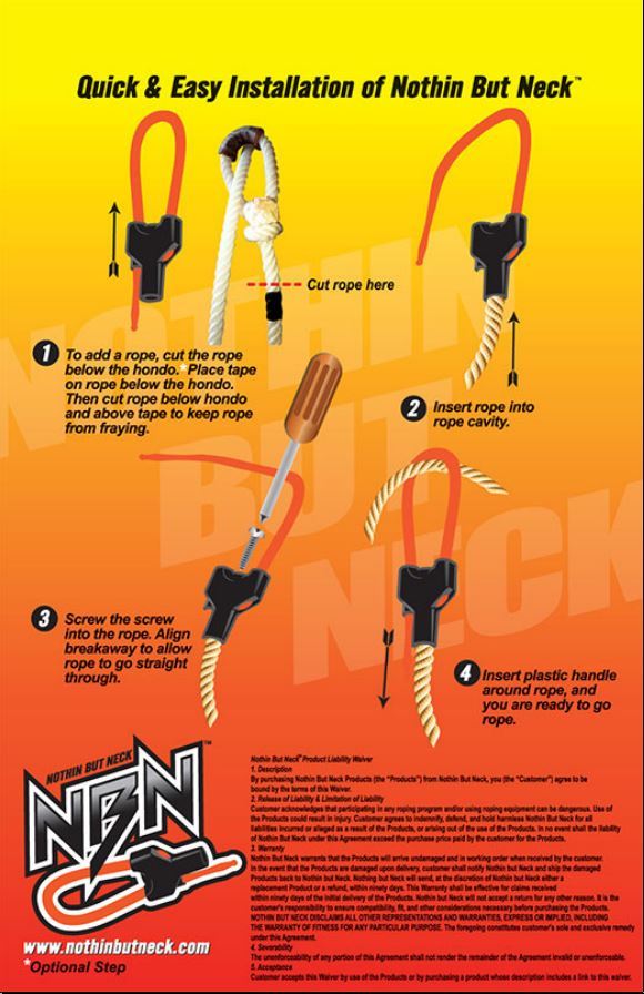 Nothin' But Neck Breakaway - NBNBREAK Cactus Ropes | eBay