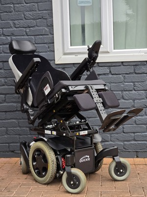 Salsa M2 Mini Electric Wheelchair With Tilt Mid Wheel Drive | eBay UK