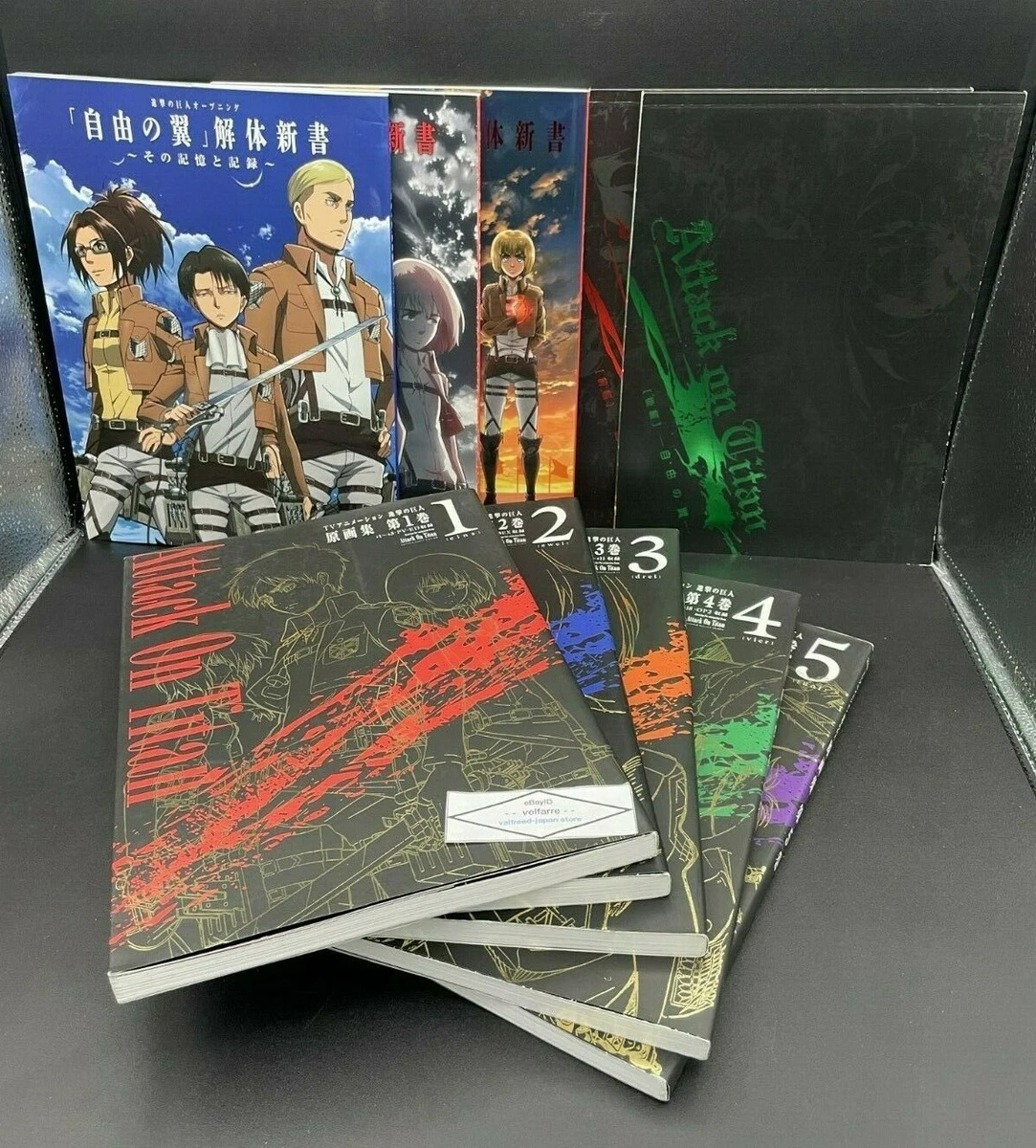 5 Titans Shingeki No Kyojin