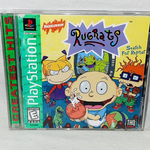 Rugrats Search for Reptar Sony PlayStation 1 PS1, 1998 CIB Complete ...