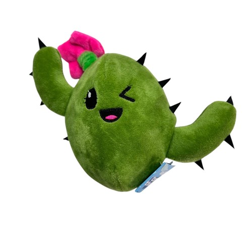 Bark Box Consuela The Cactus Flower Furry Plush Squeak Dog M-L 2nd Toy ...