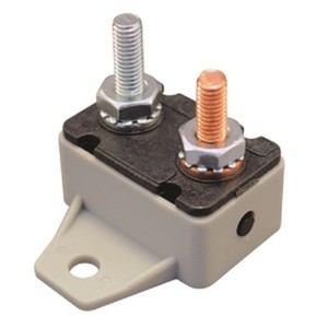 Boat 50 Amp 12V Resettable Inline Circuit Breaker Marine Trolling Motor ...