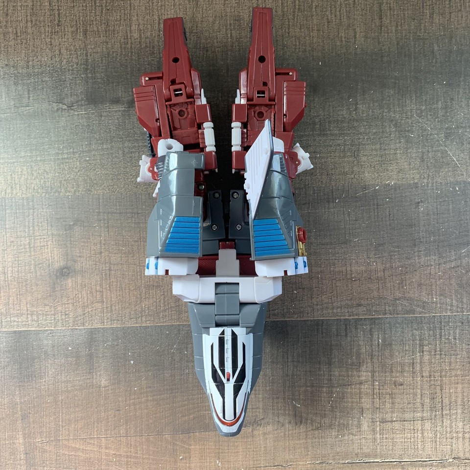 Transformers Cybertron Jetfire Voyager Class 2005 Red White Jet – Read ...