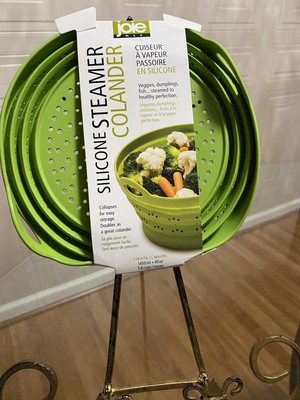Joie Silicone Collapsible Steamer Colander - Green | eBay