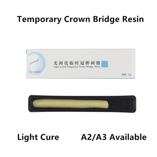 2 Box A2 A3 Temporary Crown Bridge Material Dental Impression 12g Light ...