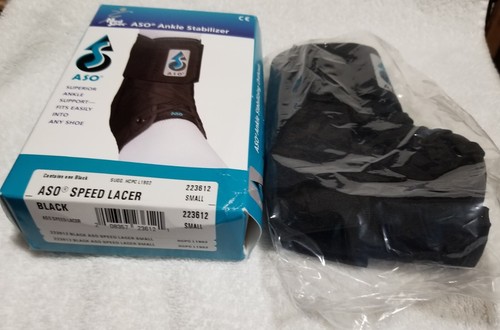 Med Spec 223612 ASO Ankle Stabilizer - Small- Black New in Box ...