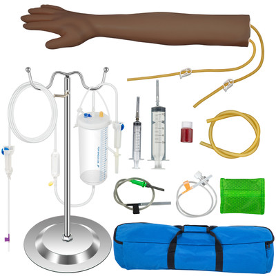 Iv Kit Iv Practice Arm Phlebotomy Venipuncture Practice Arm Training ...