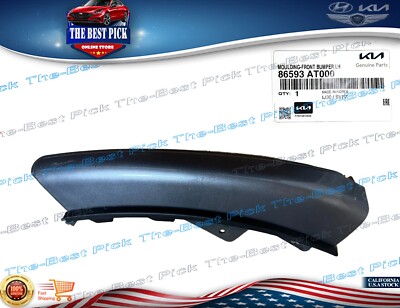 Front Bumper-Lower Outer Molding Left ⭐OEM⭐ Kia Niro HYBRID 2023-2025 ...