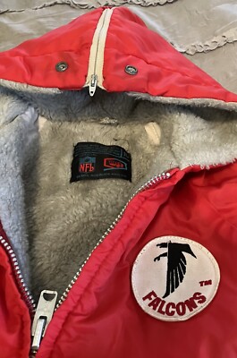 ATLANTA FALCONS Football VINTAGE Sears Roebuck NFL Vest Boys Size 10 ...
