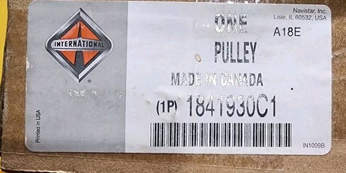 INTERNATIONAL 1841930C1 TENSIONER PULLEY OEM TRUCK PARTS NEW | eBay