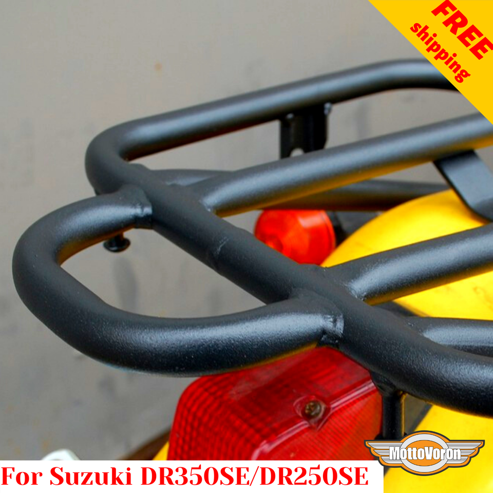 For Suzuki DR350SE Rear rack DR250SE Rear luggage Rack for bags, Free ...
