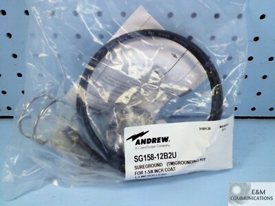 SG158-12B2U ANDREW SUREGROUND GROUNDING KIT - LDF7 1-5/8" CABLE TWO ...