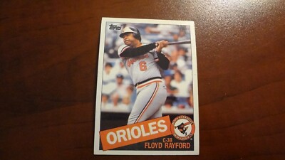 1985 TOPPS # 341 FLOYD RAYFORD BASEBALL CARD | eBay