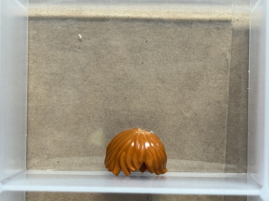 LEGO Parts - Dark Orange Minifigure, Hair Tousled Side Part - No 87991 ...