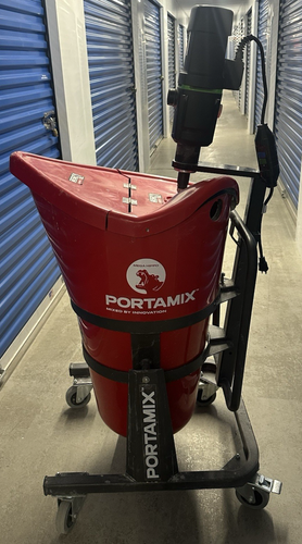 Portamix Mega Concrete Hippo Gen I-110 - Mixed By Innovation - USED | eBay