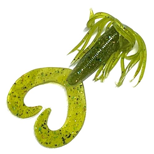 10ct 4” Hula Grub bluegill magic for fishing/ Bass Fishing lure | eBay