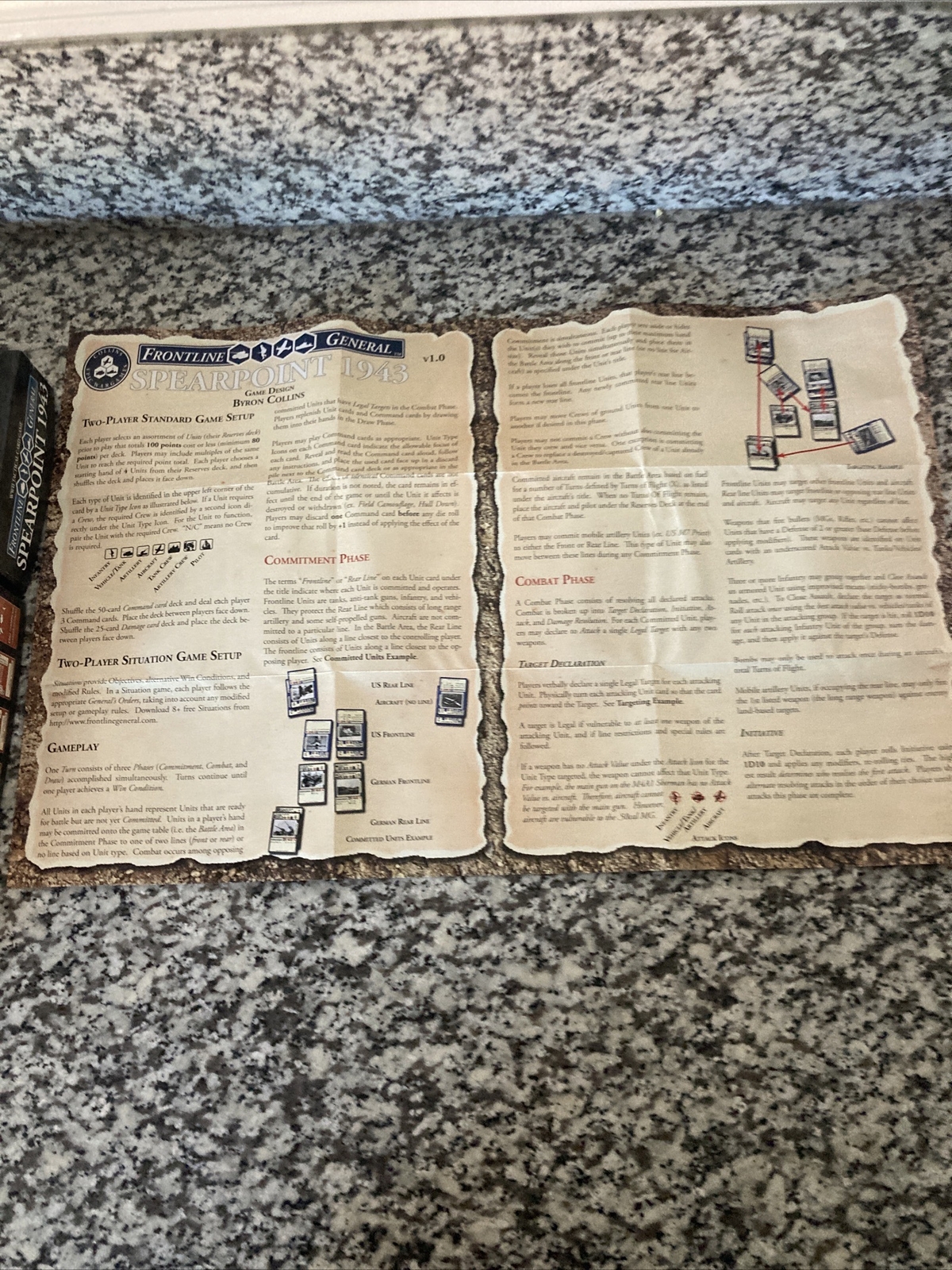 Collins Epic Wargames Frontline General Spearpoint 1943 Complete - //WE ARE RACESPOT