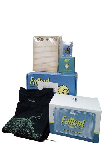Loot Crate Fallout Crate Full Box Including Screen Shots Vault Door ...