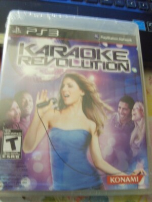 KARAOKE REVOLUTION~2009 NEW SEALED PLAYSTATION 3 PS3 GAME~RATED T~USA ...