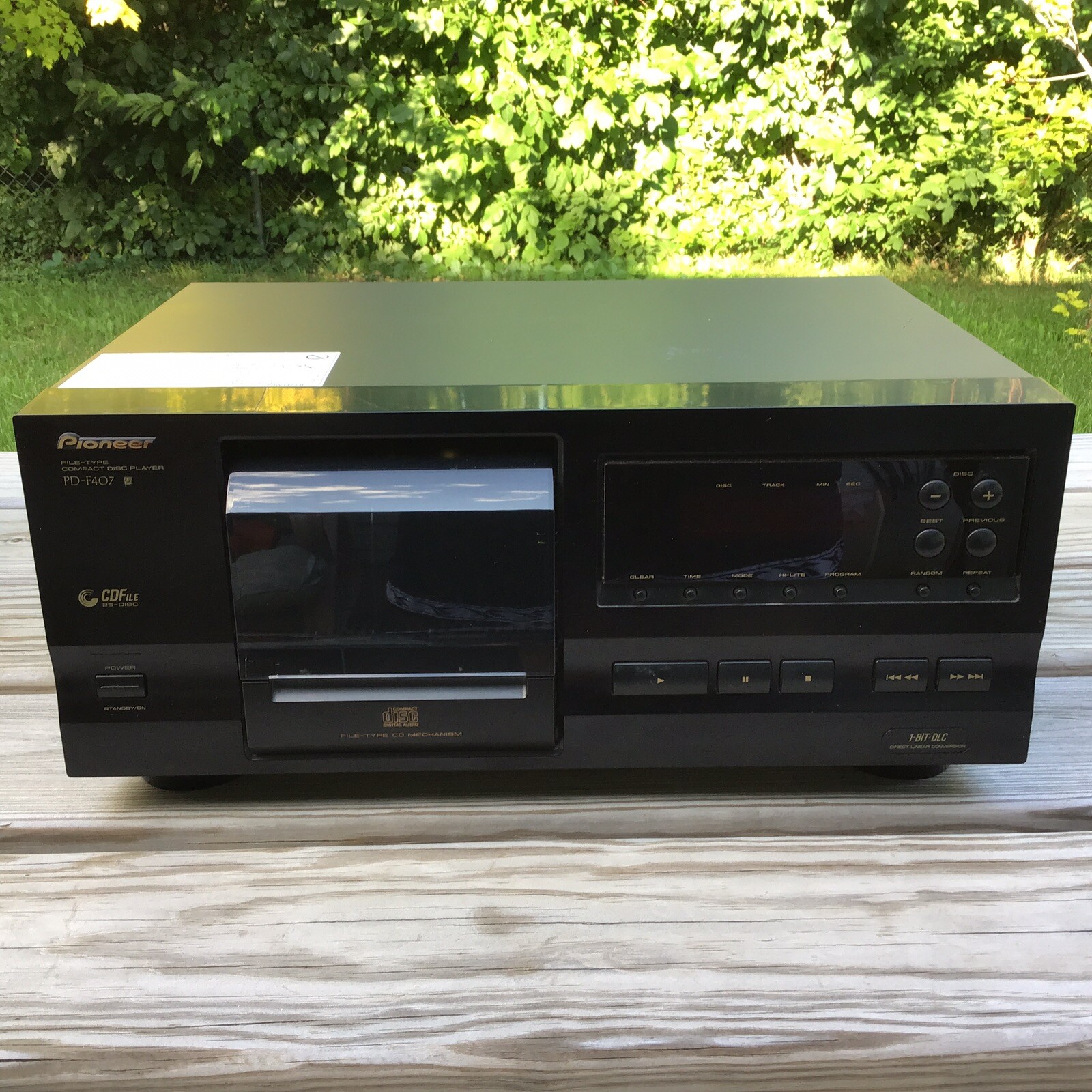 Parts Or Repair - PIONEER 25-Disc File Type CD Player Changer PD-F407 ...