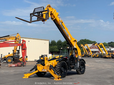 2018 JCB 512-56 56' 12,000 lbs Telescopic Reach Forklift Telehandler ...