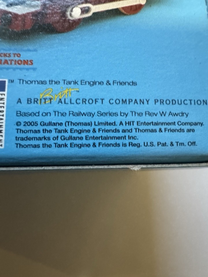 2005 Tomy Thomas & Friends Trackmaster Arthur with Track New In Box ...