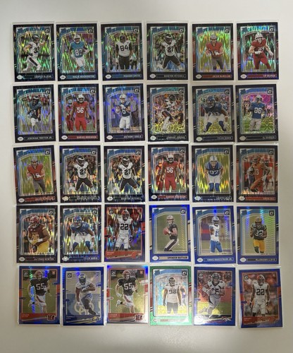 Purple Shock and Blue Parallel Rated Rookie Cards (30 Card Lot) | eBay
