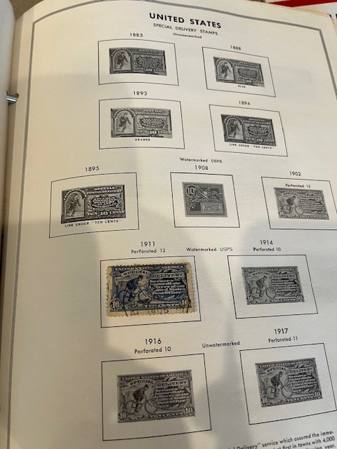 Vintage H.E. Harris Liberty United States Stamp Album Lot#37 | eBay