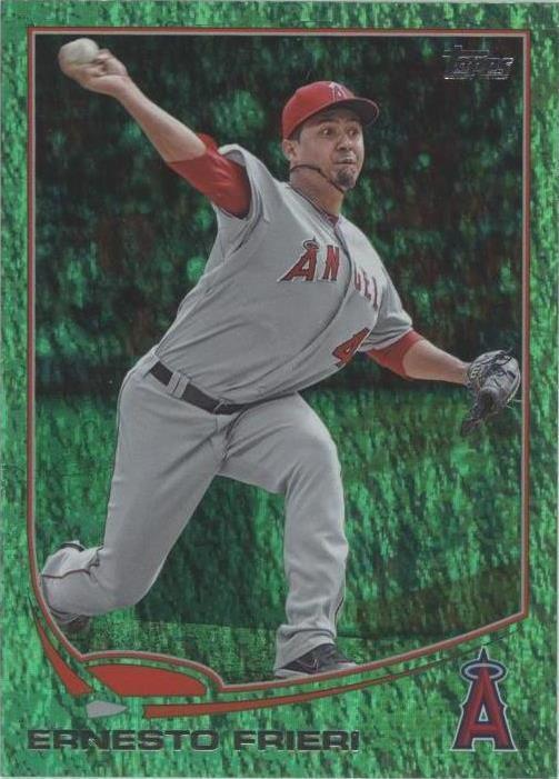 2013 Topps - Ernesto Frieri #349 Emerald Foil for sale online | eBay